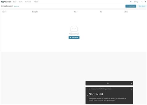 Saving An Edit To An Annotation Layer Redirects To An Invalid Page · Issue 11817 · Apache