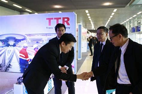 At Makasan Bangkok Rail Conference Together With Anuphol Sonpuag When
