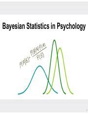 Bayesian Pdf Bayesian Statistics In Psychology The New Statistics Effect Sizes Jacob