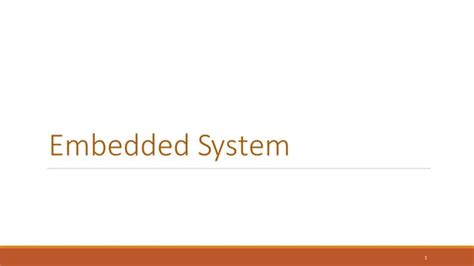 Embedded Systems Ppt Module 4 Covering Vtu Syllabus Pptx