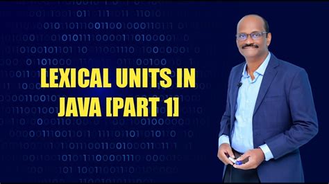 Lexical Units In Java Part 1 Tamil Youtube