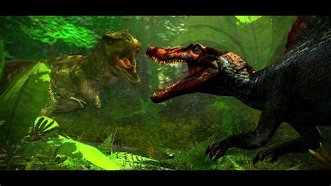 Spinosaurus Vs Bull T Rex By Trex096 On Deviantart
