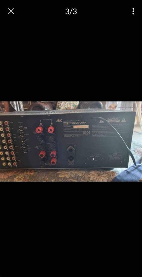 PRICE DROP AMC Amplifier Reciever Stereo Home Cinema Headphones Components StereoNET