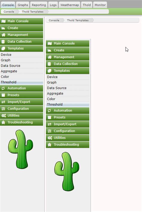 Cannot Delete Or Disable A Templatethreshold · Issue 5557 · Cacticacti · Github
