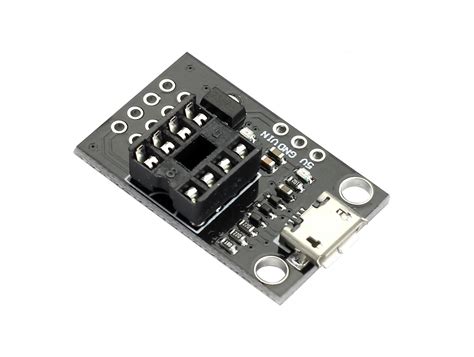 Módulo Programador Attiny85 Attiny13a Attiny25 E Attiny45 Com Micro