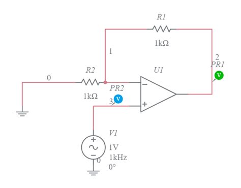 Non Inverting Amplifier Multisim Live Non Inverting Amplifier Multisim Live