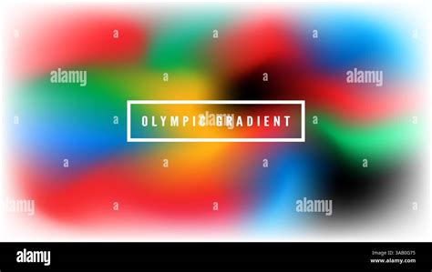 Abstract Gradient Layout Colorful Blend With Blurred Fluid Effect Gradient Mesh Design Ideal