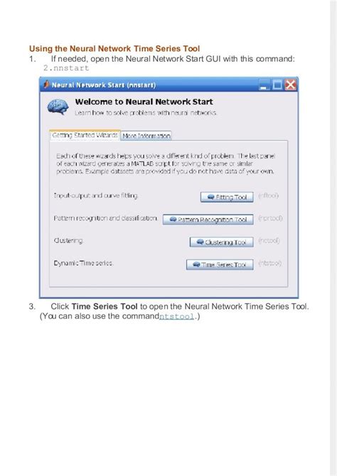 Pdf Using The Neural Network Time Series Tool Dokumentips