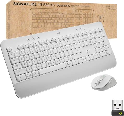 Logitech Signature MK Combo For Business Wireless Mouse And Keyboard Logi Bolt Bluetooth