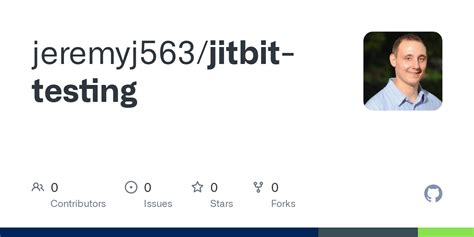GitHub Jeremyj Jitbit Testing