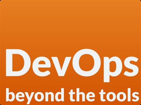 devops beyond the tools ppt