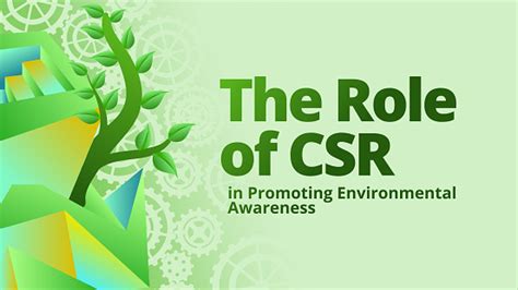 환경 인식 제고를 위한 Csr의 역할 개념 녹색 식물과 기어가 있는 추상적인 다각형은 녹색 개념으로 이동합니다 템플릿 벡터 일러스트 레이션 0명에 대한 스톡 벡터 아트 및