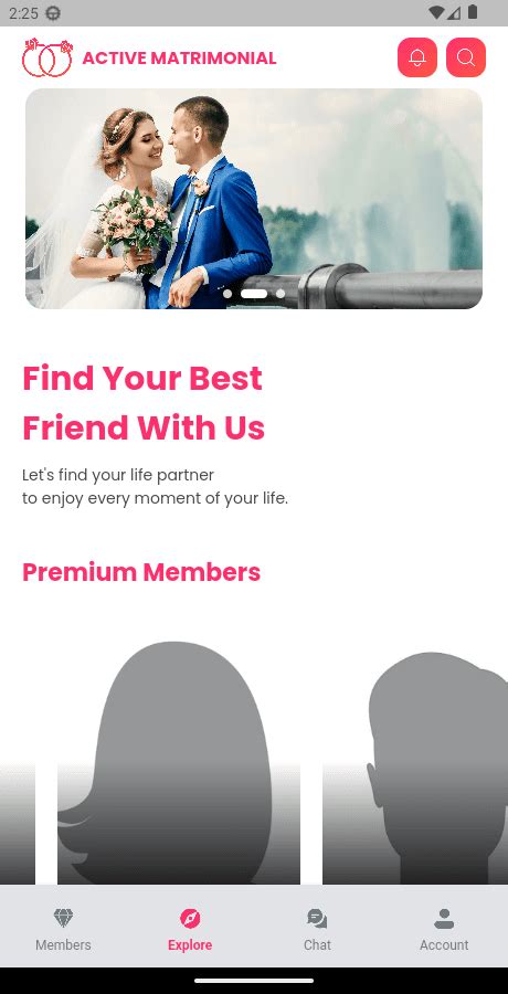 Active Matrimonial Flutter App Codesaleshub