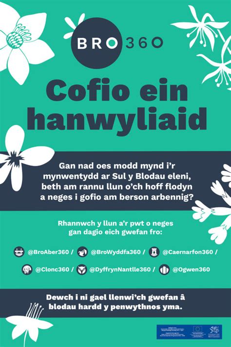 Syniad I Sul Y Blodau Bro360