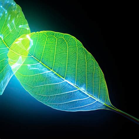 Premium Photo Microstructure Of A Leaf World Environment Day