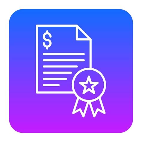 Premium Vector Certificate Vector Illustration