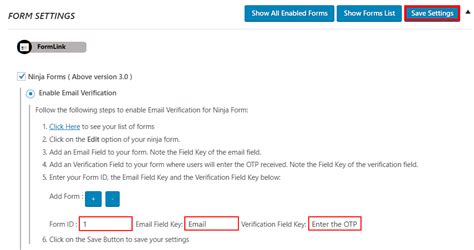 Otp Verification For Ninja Forms Above Version 30 Plugins