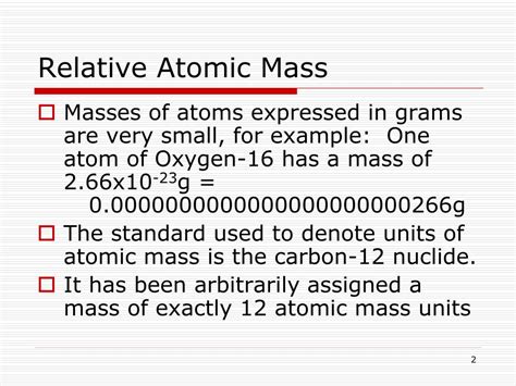 Ppt Average Atomic Mass Powerpoint Presentation Free Download Id