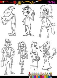 Sexy Coloring Pages Vector Images Over