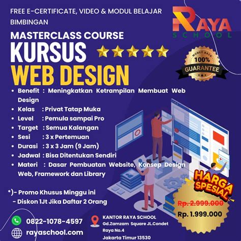 Kursus Web Design Dari Nol Untuk Pemula Hingga Mahir