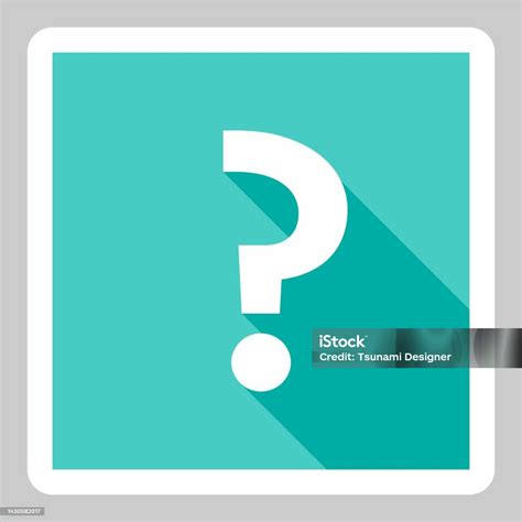 물음표 Faq 기호 도움말 기호 벡터 표시 기호 밝은 파란색 스타일 화이트 스트로크 디자인 격리된 아이콘입니다 Theatrical Performance에 대한 스톡 벡터