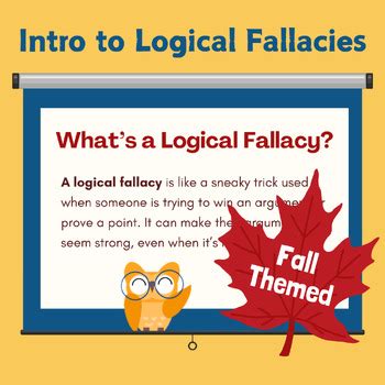 Don T FALL For It Logical Fallacies Critical Thinking Google Slides Activity