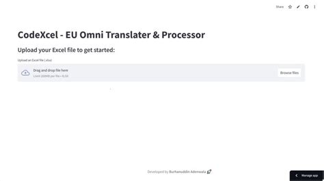 Automation Translation Dataprocessing Streamlit Codexcel