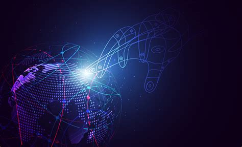 글로벌 네트워크 연결 글로벌 비즈니스의 세계지도 지점 및 라인 구성 개념 벡터 일러스트레이션 3차원 형태에 대한 스톡 벡터 아트 및 기타 이미지 Istock