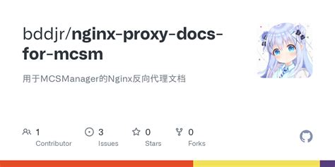 Nginx Proxy Docs For Mcsm配置反向代理md At Master · Bddjrnginx Proxy Docs For Mcsm · Github