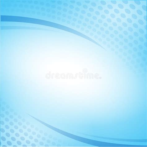 Blue Curve Abstract Background Stock Vector Illustration Of Card
