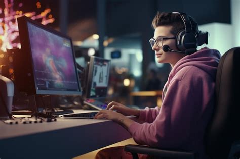 Premium Photo Closeup Of A Person With A Disability Using Generative Ai