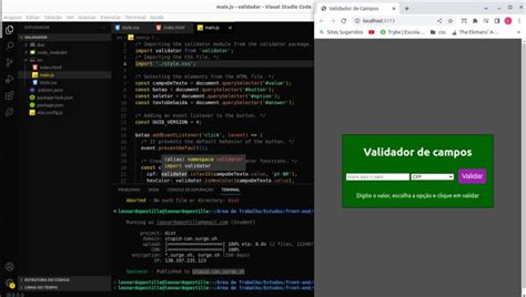 Leonardo Pestille Leão No Linkedin Css Js Validator Trybe Html