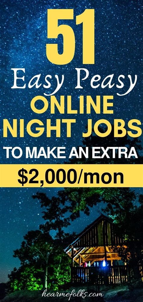 60 Best Night Jobs That Pay Well In 2024 Hearmefolks Night Jobs