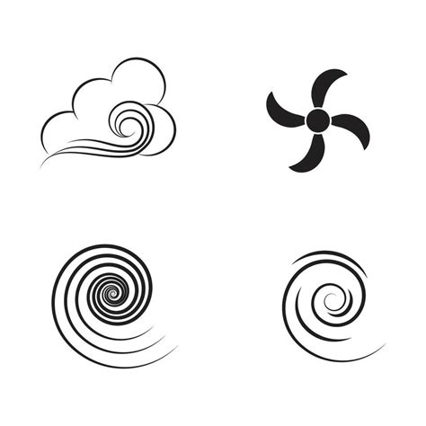 Wind Logo Symbol Design 42974793 Vector Art At Vecteezy