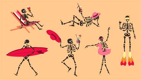Skeletons Kissing Vector Art Icons And Graphics For Free Download