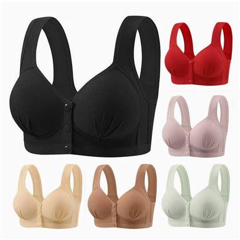 Bras For Women Wirefree Removable Pads 3 Pack Womans Embroidery Bras