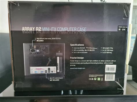 fractal design array r2 mini itx case computers and tech parts
