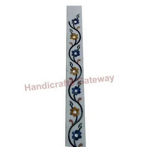 Indian Marble Inlay Border Tiles Thickness 10 12 Mm At Rs 165piece