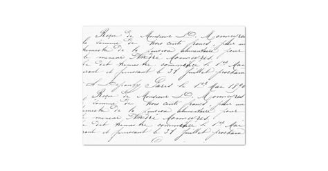 Script Tissue Paper Zazzle