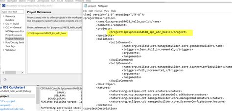 Where Are The Settings For Project References Stored Nxp Community