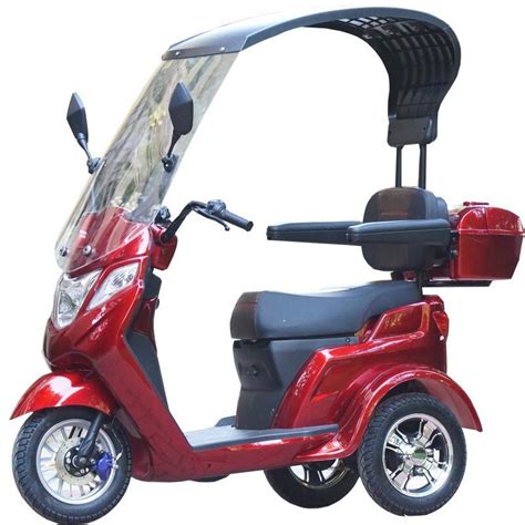 2022 Cheap 3 Wheeled Mobility Scooter With Roof China Electric