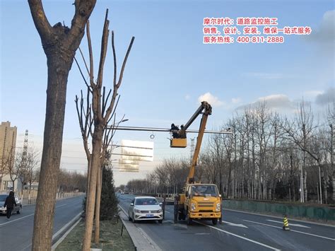 北京市海淀区某街道道路监控安装施工