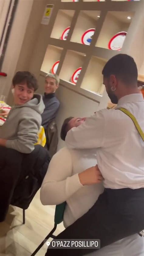 Hot Thicc Gay Waiter Sits On Straight Guys Lap