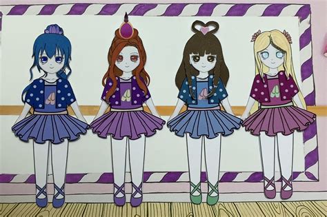 怎样绘画纸娃娃换装人 手工纸房间 纸换装怎么画 第2页 大山谷图库