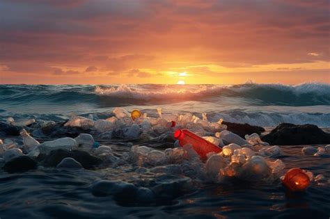 Premium Photo Devastating Impact Of Widespread Plastic Pollution On
