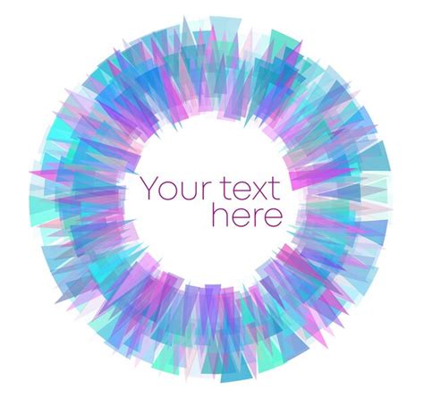 Premium Vector Design Elements Symbol Editable Color Halftone Frame Circle Pattern On White