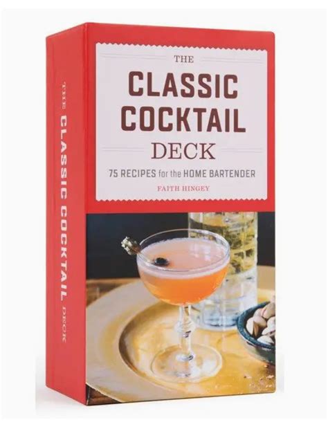 Classic Cocktail Deck The Pasta Market