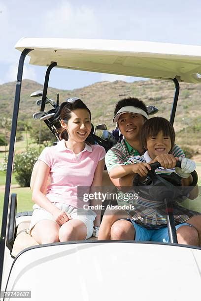 Dad Golf Cart Photos And Premium High Res Pictures Getty Images
