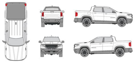 Chevrolet Dodge And Toyota Vehicle Templates Added Vehicle Templates