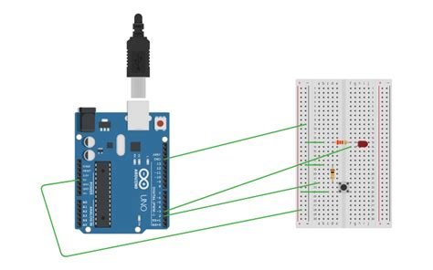 Circuit Design Arduino Led Tinkercad